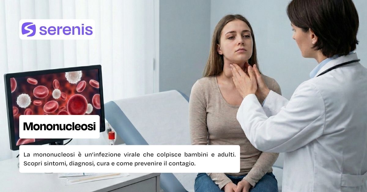 Mononucleosi: cause, sintomi e come si trasmette - Serenis Medicina