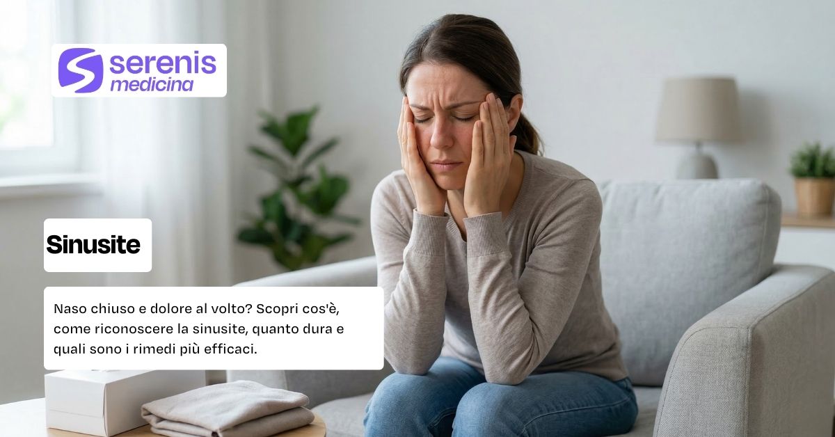 Sinusite: sintomi, quanto dura e rimedi per curarla